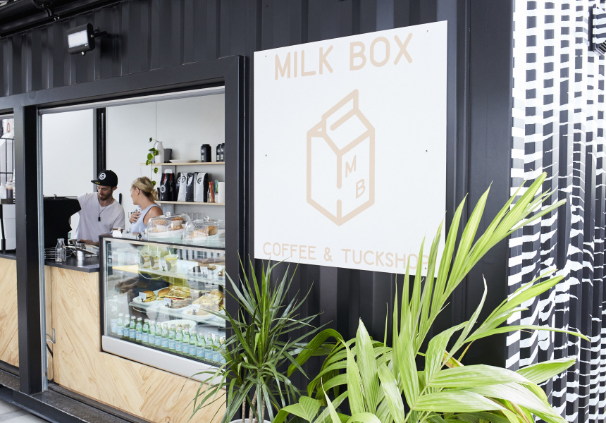 Milk Box Opens – Elliot Baker